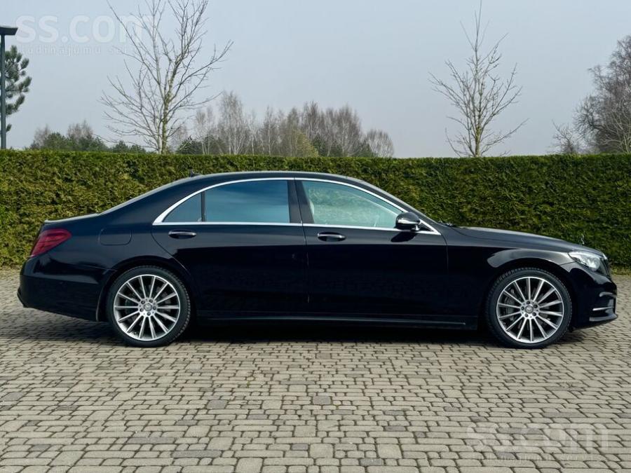 Melns Mercedes-Benz S 500 2015 Rīga, ar dzinēja tilpumu 4.70 L un nobraukumu 126 tūkst. km par 40000 €, foto 6 vietnē AUTOMOTO.COM.LV