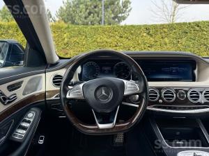 Melns Mercedes-Benz S 500 2015 Rīga, ar dzinēja tilpumu 4.70 L un nobraukumu 126 tūkst. km par 40000 €, foto 8 vietnē AUTOMOTO.COM.LV