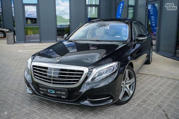 Melns Mercedes-Benz S 500 2015 Kauņa, ar dzinēja tilpumu 4.70 L un nobraukumu 211 tūkst. km par 24750 €, foto 5 vietnē AUTOMOTO.COM.LV