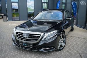 Black Mercedes-Benz S 500 2015 in Kaunas, with an engine capacity of 4.70 L and mileage of 211 thousand km for 24750 €, photo 6 on AUTOMOTO.COM.LV