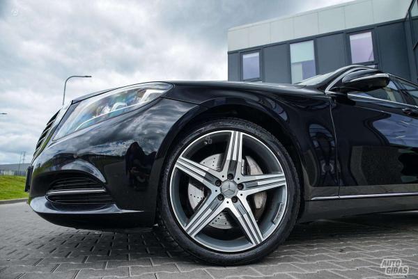 Melns Mercedes-Benz S 500 2015 Kauņa, ar dzinēja tilpumu 4.70 L un nobraukumu 211 tūkst. km par 24750 €, foto 6 vietnē AUTOMOTO.COM.LV