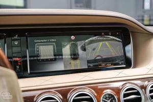 Black Mercedes-Benz S 500 2015 in Kaunas, with an engine capacity of 4.70 L and mileage of 211 thousand km for 24750 €, photo 22 on AUTOMOTO.COM.LV