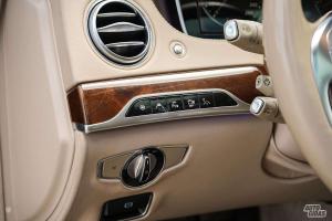 Black Mercedes-Benz S 500 2015 in Kaunas, with an engine capacity of 4.70 L and mileage of 211 thousand km for 24750 €, photo 31 on AUTOMOTO.COM.LV