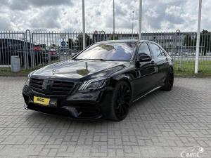 Melns Mercedes-Benz S 500 2015 Klaipėda, ar dzinēja tilpumu 4.66 L un nobraukumu 168 tūkst. km par 28900 €, foto  vietnē AUTOMOTO.COM.LV