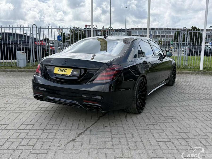 Melns Mercedes-Benz S 500 2015 Klaipėda, ar dzinēja tilpumu 4.66 L un nobraukumu 168 tūkst. km par 28900 €, foto 4 vietnē AUTOMOTO.COM.LV