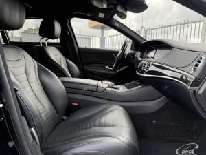 Melns Mercedes-Benz S 500 2015 Klaipėda, ar dzinēja tilpumu 4.66 L un nobraukumu 168 tūkst. km par 28900 €, foto 7 vietnē AUTOMOTO.COM.LV