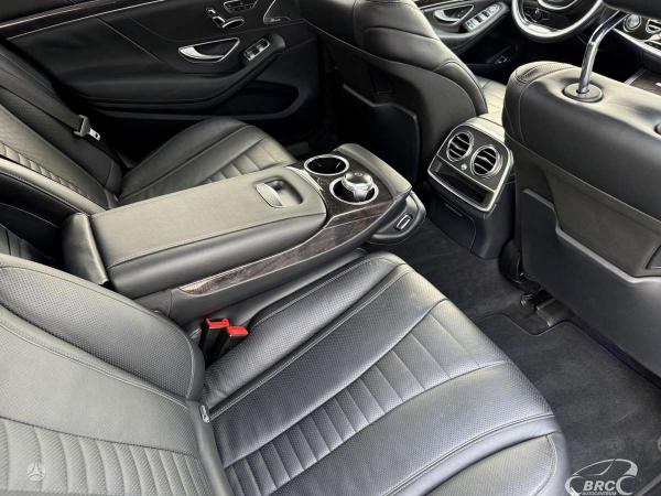 Melns Mercedes-Benz S 500 2015 Klaipėda, ar dzinēja tilpumu 4.66 L un nobraukumu 168 tūkst. km par 28900 €, foto 8 vietnē AUTOMOTO.COM.LV