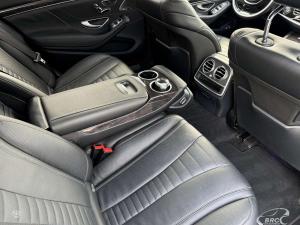 Melns Mercedes-Benz S 500 2015 Klaipėda, ar dzinēja tilpumu 4.66 L un nobraukumu 168 tūkst. km par 28900 €, foto 9 vietnē AUTOMOTO.COM.LV