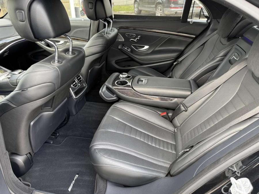 Melns Mercedes-Benz S 500 2015 Klaipėda, ar dzinēja tilpumu 4.66 L un nobraukumu 168 tūkst. km par 28900 €, foto 13 vietnē AUTOMOTO.COM.LV