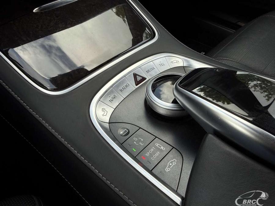 Melns Mercedes-Benz S 500 2015 Klaipėda, ar dzinēja tilpumu 4.66 L un nobraukumu 168 tūkst. km par 28900 €, foto 16 vietnē AUTOMOTO.COM.LV