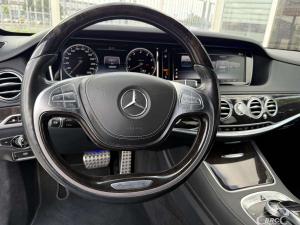 Melns Mercedes-Benz S 500 2015 Klaipėda, ar dzinēja tilpumu 4.66 L un nobraukumu 168 tūkst. km par 28900 €, foto 22 vietnē AUTOMOTO.COM.LV
