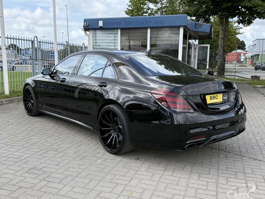 Melns Mercedes-Benz S 500 2015 Klaipėda, ar dzinēja tilpumu 4.66 L un nobraukumu 168 tūkst. km par 28900 €, foto 29 vietnē AUTOMOTO.COM.LV