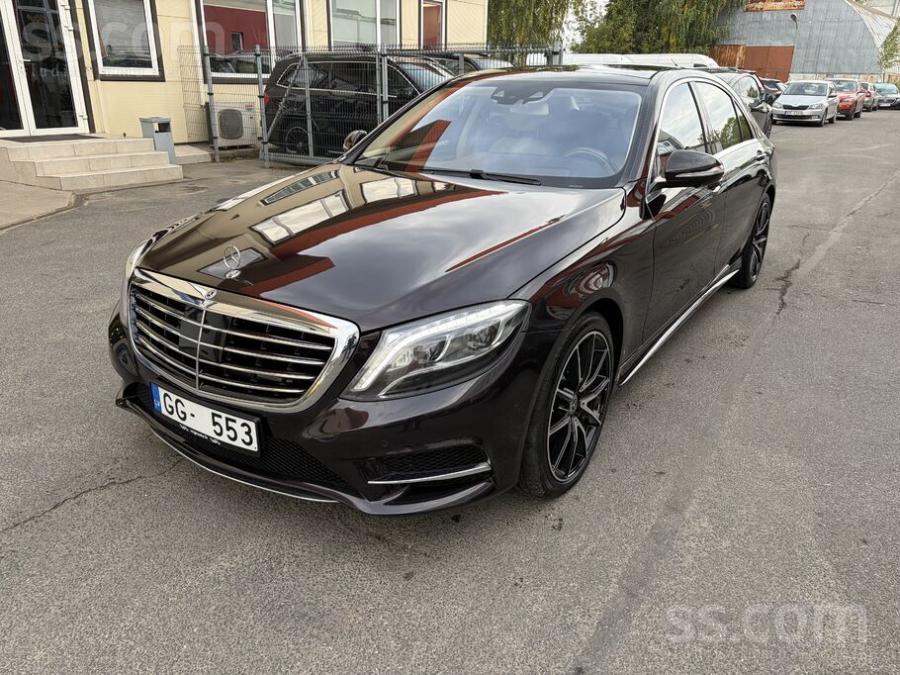 Черный Мерседес С 500 2015 в Рига, объемом двигателя 4.70 л и пробегом 231 тыс. км за 24500 €, фото 1 на AUTOMOTO.COM.LV