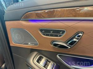 Black Mercedes-Benz S 500 2016 in Riga, with an engine capacity of 4.70 L and mileage of 177 thousand km for 35960 €, photo 8 on AUTOMOTO.COM.LV