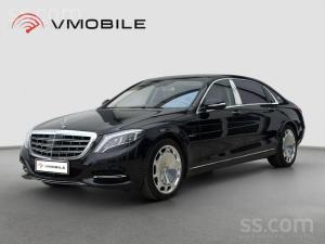Black Mercedes-Benz S 500 2016 in Riga, with an engine capacity of 4.70 L and mileage of 58 thousand km for 63290 €, photo  on AUTOMOTO.COM.LV