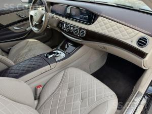 Melns Mercedes-Benz S 500 2016 Rīga, ar dzinēja tilpumu 4.70 L un nobraukumu 58 tūkst. km par 63290 €, foto 6 vietnē AUTOMOTO.COM.LV