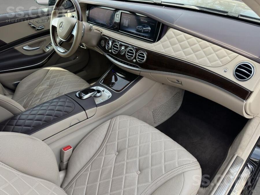 Melns Mercedes-Benz S 500 2016 Rīga, ar dzinēja tilpumu 4.70 L un nobraukumu 58 tūkst. km par 63290 €, foto 6 vietnē AUTOMOTO.COM.LV