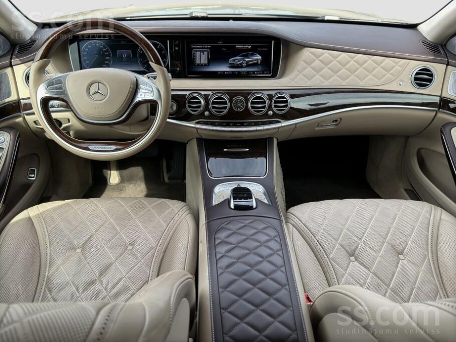 Melns Mercedes-Benz S 500 2016 Rīga, ar dzinēja tilpumu 4.70 L un nobraukumu 58 tūkst. km par 63290 €, foto 8 vietnē AUTOMOTO.COM.LV