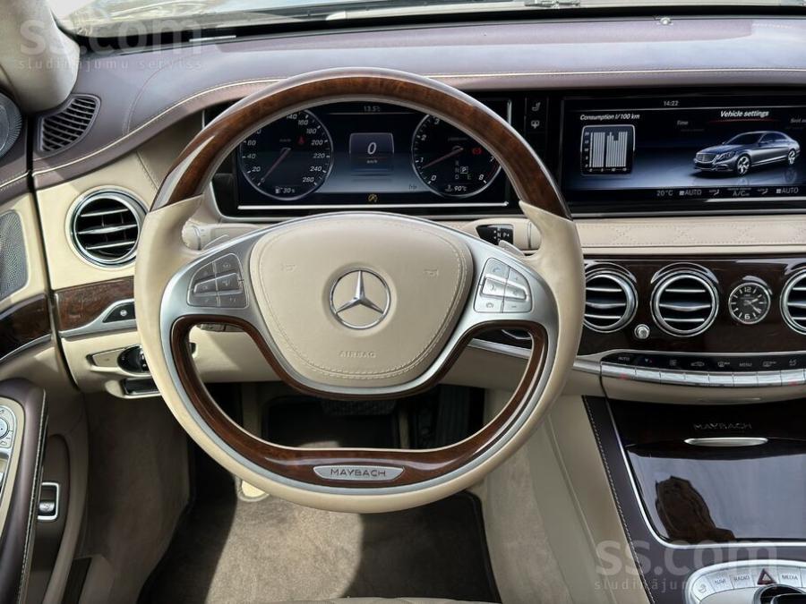 Melns Mercedes-Benz S 500 2016 Rīga, ar dzinēja tilpumu 4.70 L un nobraukumu 58 tūkst. km par 63290 €, foto 9 vietnē AUTOMOTO.COM.LV