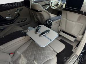 Melns Mercedes-Benz S 500 2016 Rīga, ar dzinēja tilpumu 4.70 L un nobraukumu 58 tūkst. km par 63290 €, foto 14 vietnē AUTOMOTO.COM.LV