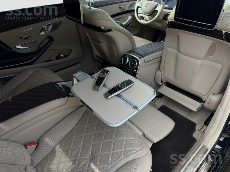 Melns Mercedes-Benz S 500 2016 Rīga, ar dzinēja tilpumu 4.70 L un nobraukumu 58 tūkst. km par 63290 €, foto 14 vietnē AUTOMOTO.COM.LV