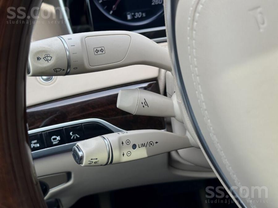 Melns Mercedes-Benz S 500 2016 Rīga, ar dzinēja tilpumu 4.70 L un nobraukumu 58 tūkst. km par 63290 €, foto 23 vietnē AUTOMOTO.COM.LV