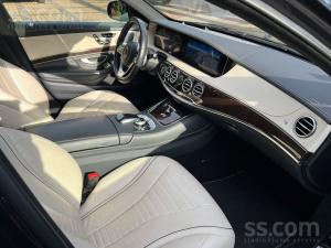 Black Mercedes-Benz S 500 2018 in Jurmala, with an engine capacity of 3.00 L and mileage of 156 thousand km for 49700 €, photo 11 on AUTOMOTO.COM.LV