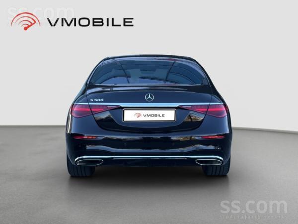 Melns Mercedes-Benz S 500 2021 Rīga, ar dzinēja tilpumu 3.00 L un nobraukumu 33 tūkst. km par 89900 €, foto 4 vietnē AUTOMOTO.COM.LV