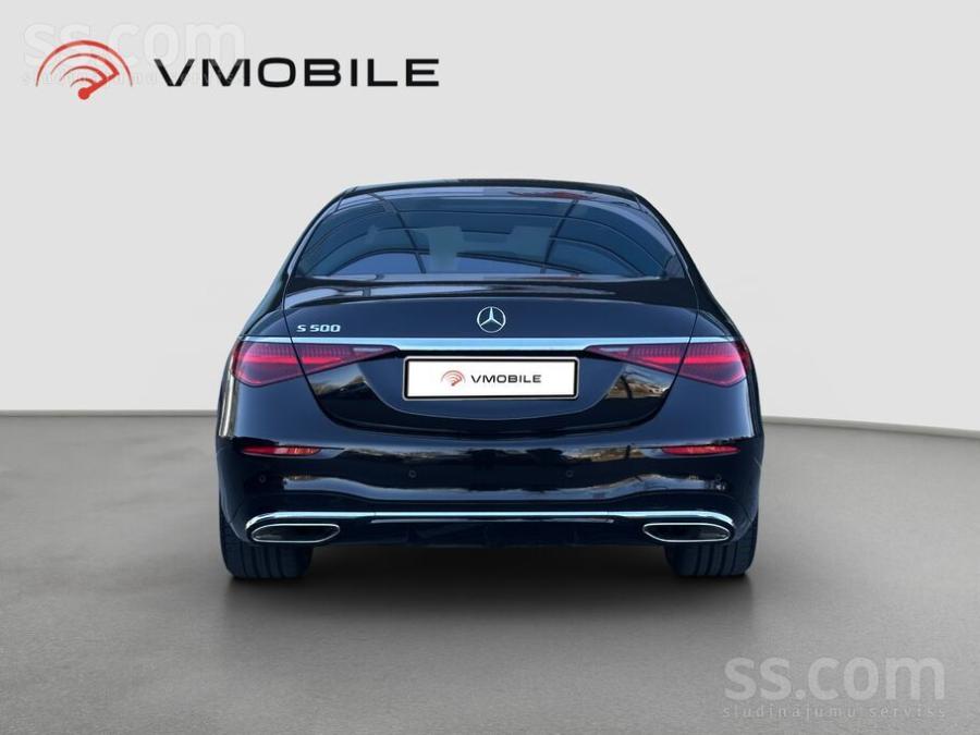 Melns Mercedes-Benz S 500 2021 Rīga, ar dzinēja tilpumu 3.00 L un nobraukumu 33 tūkst. km par 83900 €, foto 5 vietnē AUTOMOTO.COM.LV