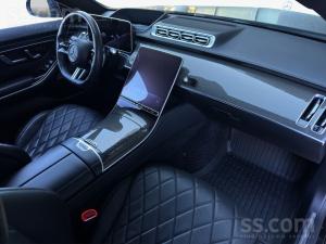 Melns Mercedes-Benz S 500 2021 Rīga, ar dzinēja tilpumu 3.00 L un nobraukumu 33 tūkst. km par 83900 €, foto 6 vietnē AUTOMOTO.COM.LV