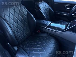 Melns Mercedes-Benz S 500 2021 Rīga, ar dzinēja tilpumu 3.00 L un nobraukumu 33 tūkst. km par 83900 €, foto 7 vietnē AUTOMOTO.COM.LV