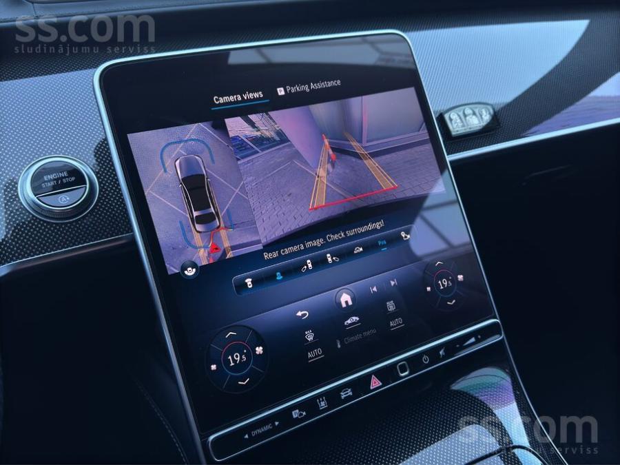 Melns Mercedes-Benz S 500 2021 Rīga, ar dzinēja tilpumu 3.00 L un nobraukumu 33 tūkst. km par 83900 €, foto 10 vietnē AUTOMOTO.COM.LV