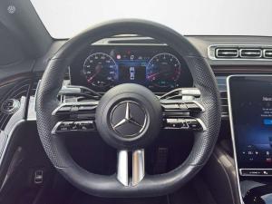 Black Mercedes-Benz S 500 2021 in Kaunas, with an engine capacity of 3.00 L and mileage of 132 thousand km for 74900 €, photo 13 on AUTOMOTO.COM.LV