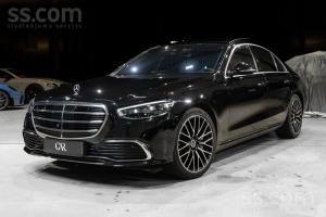 Melns Mercedes-Benz S 500 2022 Rīga, ar dzinēja tilpumu 4.00 L un nobraukumu 35 tūkst. km par 79000 €, foto 1 vietnē AUTOMOTO.COM.LV