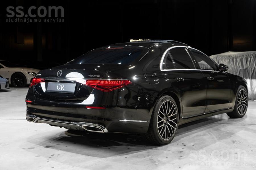 Melns Mercedes-Benz S 500 2022 Rīga, ar dzinēja tilpumu 4.00 L un nobraukumu 35 tūkst. km par 79000 €, foto 5 vietnē AUTOMOTO.COM.LV