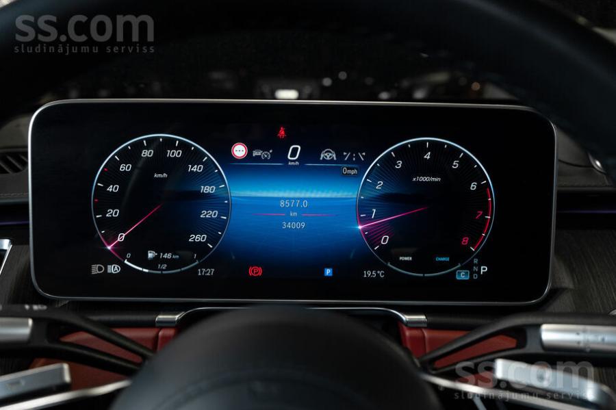 Melns Mercedes-Benz S 500 2022 Rīga, ar dzinēja tilpumu 4.00 L un nobraukumu 35 tūkst. km par 79000 €, foto 14 vietnē AUTOMOTO.COM.LV