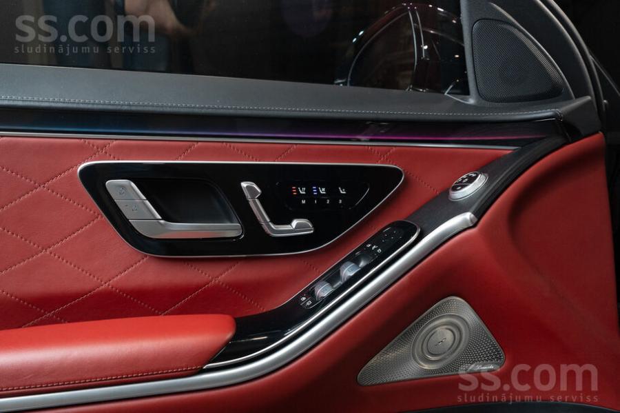 Melns Mercedes-Benz S 500 2022 Rīga, ar dzinēja tilpumu 4.00 L un nobraukumu 35 tūkst. km par 79000 €, foto 15 vietnē AUTOMOTO.COM.LV