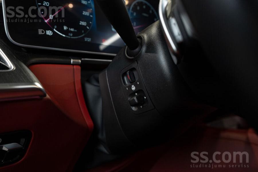 Melns Mercedes-Benz S 500 2022 Rīga, ar dzinēja tilpumu 4.00 L un nobraukumu 35 tūkst. km par 79000 €, foto 18 vietnē AUTOMOTO.COM.LV