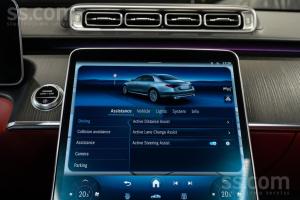 Melns Mercedes-Benz S 500 2022 Rīga, ar dzinēja tilpumu 4.00 L un nobraukumu 35 tūkst. km par 79000 €, foto 27 vietnē AUTOMOTO.COM.LV
