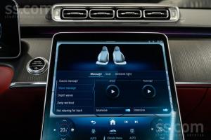 Melns Mercedes-Benz S 500 2022 Rīga, ar dzinēja tilpumu 4.00 L un nobraukumu 35 tūkst. km par 79000 €, foto 30 vietnē AUTOMOTO.COM.LV