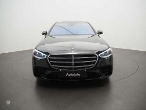 Black Mercedes-Benz S 500 2022 in Vilnius, with an engine capacity of 3.00 L and mileage of 53 thousand km for 79900 €, photo 3 on AUTOMOTO.COM.LV