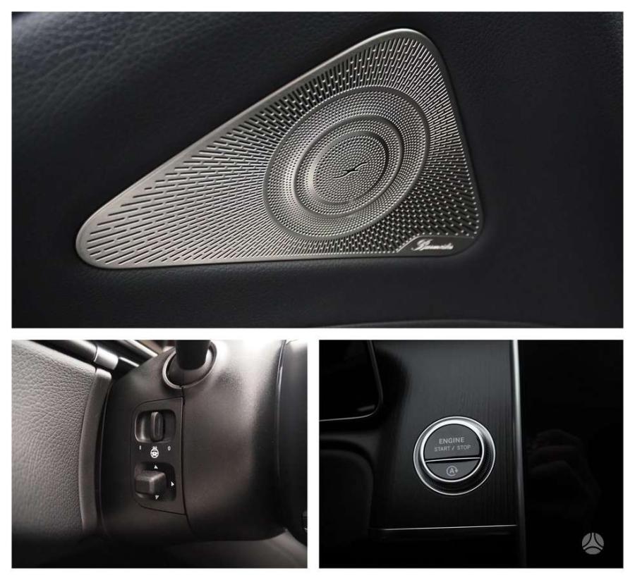 Black Mercedes-Benz S 500 2022 in Vilnius, with an engine capacity of 3.00 L and mileage of 53 thousand km for 79900 €, photo 24 on AUTOMOTO.COM.LV