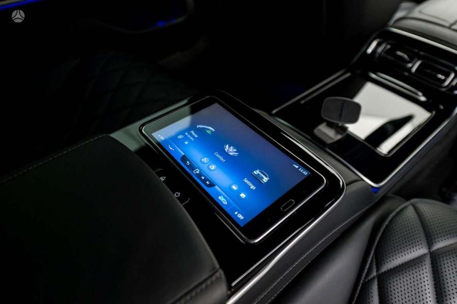 Black Mercedes-Benz S 500 2022 in Vilnius, with an engine capacity of 3.00 L and mileage of 53 thousand km for 79900 €, photo 30 on AUTOMOTO.COM.LV
