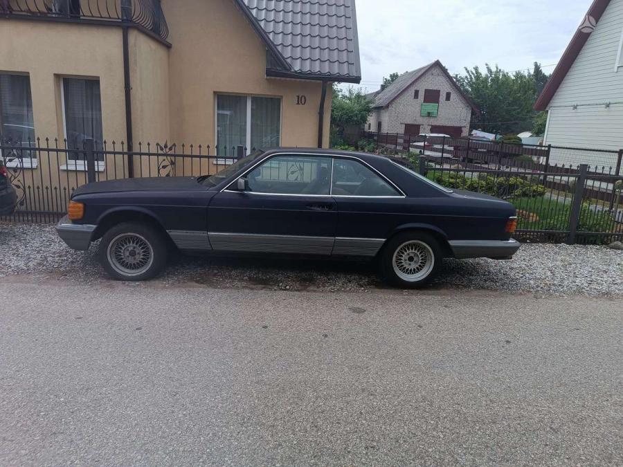 Zils Mercedes-Benz S 500 1985 Marijampole, ar dzinēja tilpumu 5.00 L un nobraukumu 140 tūkst. km par 9100 €, foto 5 vietnē AUTOMOTO.COM.LV