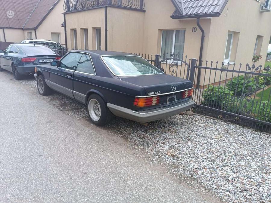 Zils Mercedes-Benz S 500 1985 Marijampole, ar dzinēja tilpumu 5.00 L un nobraukumu 140 tūkst. km par 9100 €, foto 6 vietnē AUTOMOTO.COM.LV