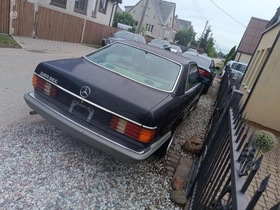Zils Mercedes-Benz S 500 1985 Marijampole, ar dzinēja tilpumu 5.00 L un nobraukumu 140 tūkst. km par 9100 €, foto 7 vietnē AUTOMOTO.COM.LV