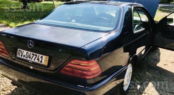 Blue Mercedes-Benz S 500 1995 in Riga, with an engine capacity of 5.00 L and mileage of 263 thousand km for 15000 €, photo 1 on AUTOMOTO.COM.LV