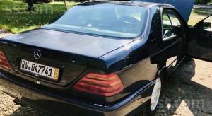 Blue Mercedes-Benz S 500 1995 in Riga, with an engine capacity of 5.00 L and mileage of 263 thousand km for 14500 €, photo  on AUTOMOTO.COM.LV