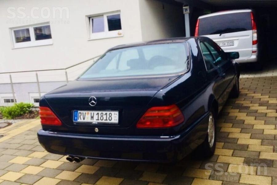 Zils Mercedes-Benz S 500 1995 Rīga, ar dzinēja tilpumu 5.00 L un nobraukumu 263 tūkst. km par 14500 €, foto 3 vietnē AUTOMOTO.COM.LV