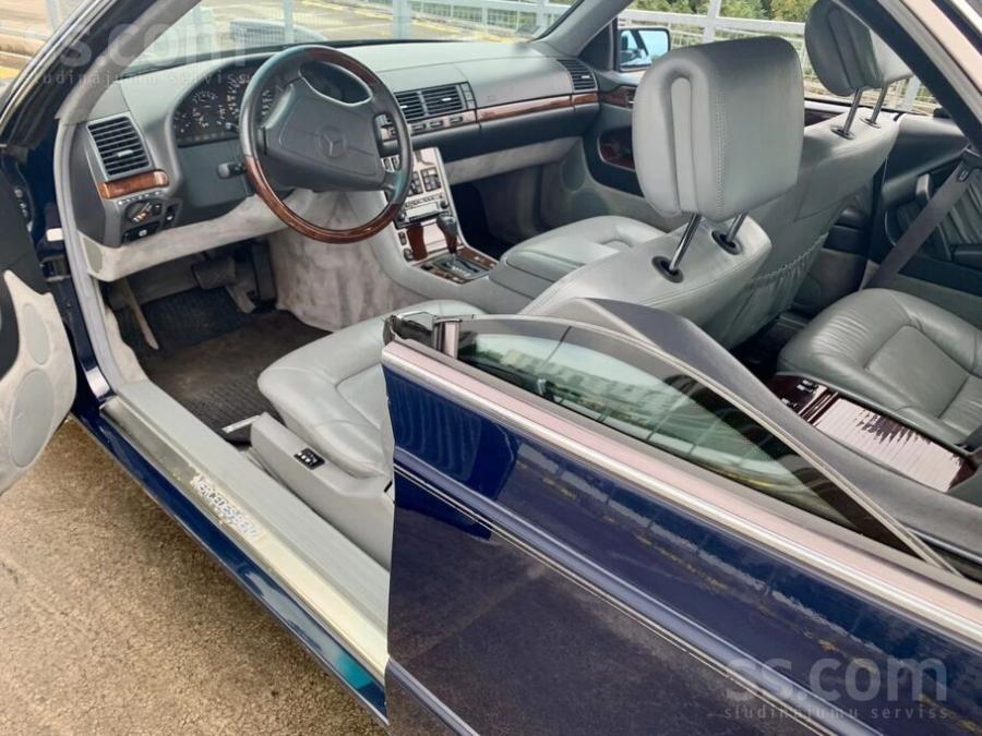 Zils Mercedes-Benz S 500 1995 Rīga, ar dzinēja tilpumu 5.00 L un nobraukumu 263 tūkst. km par 14500 €, foto 5 vietnē AUTOMOTO.COM.LV